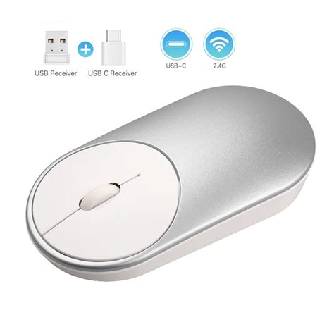 Type C Wireless Optical Mouse 2 4g Comfortable Ergonomic Modao Type C Wireless Mouse Usb C Mice