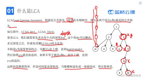 7 2 3 蓝桥杯基础数据结构之lca 数据结构lca csdn博客
