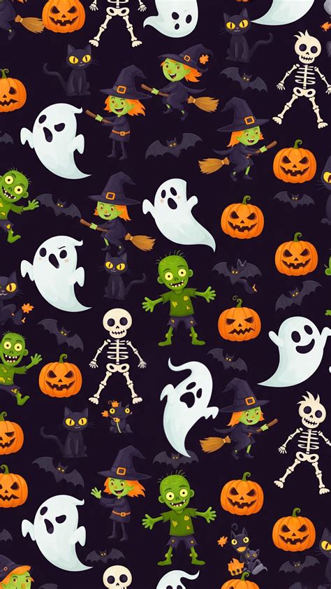 Halloween Iphone Wallpapers Free Hd Spooky And Cute Backgrounds For