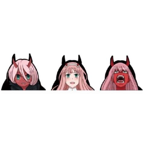 Design Darling In The Franxx Zero Two Decal Poshmark