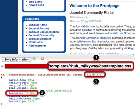 Find And Edit Joomla Css Problems Joomlashack