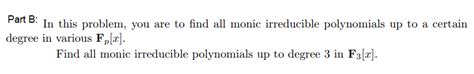 Solved 353 For Find Geda B The Following Polynomials