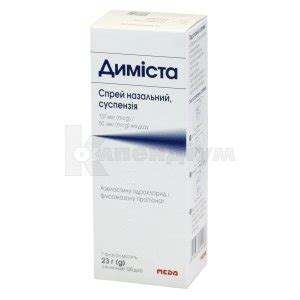 Диміста: інструкція, ціни, аналоги, як приймати — все про препарат ...