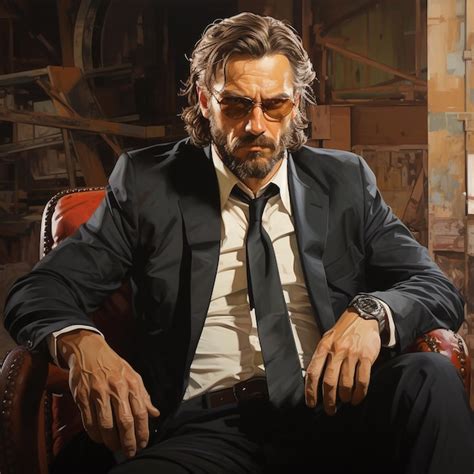 Premium AI Image Trader Focused On Business Analysis In An Office AI Generated