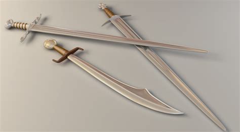 Swords Modeling In 3dsmax Medieval Age 3d Sphere 3dsmax Tutorials