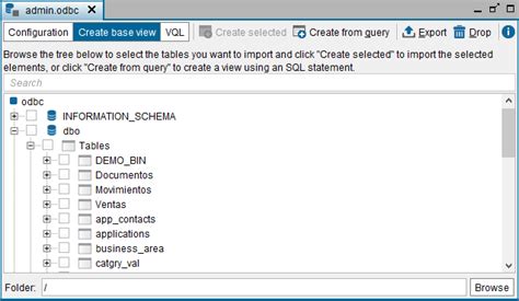 Odbc Sources — Virtual Dataport Administration Guide 80