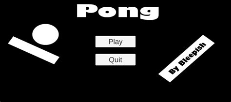 Pong Clone By Bleepish