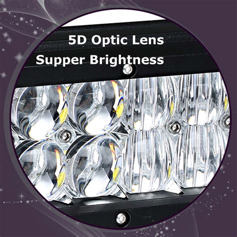 5d Led Bar 4 17 Inch Led Light Bar Led Work Ligh Vicedeal