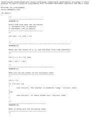 Ch5 Increment WhileLoop Worksheet Pdf Html Head Head Body Pre Style