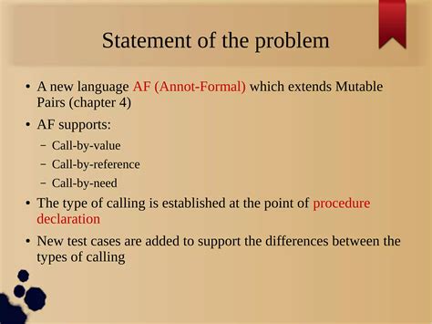 parameter passing odp programming languages computing
