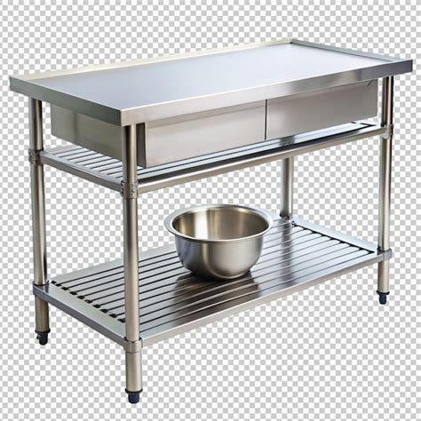 Dressed Prep Table Premium Ai Generated Psd