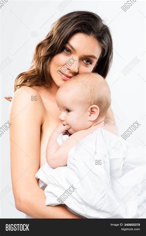 Portrait Naked Mother Image Photo Free Trial Bigstock