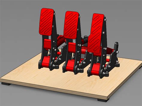 Diy Sim Racing Pedals By Utnelson Makerworld Download Free 3d Models