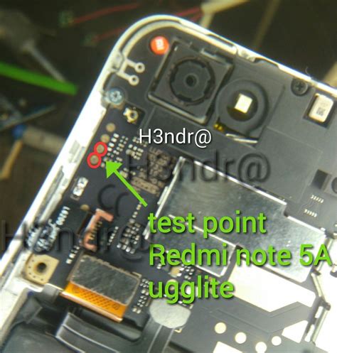 Test Point Redmi Note 5A Ugglite IDGSM