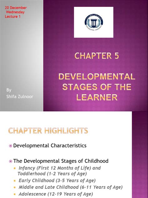 He Chapter 5 Lecture 1 Pdf Thought Developmental Psychology
