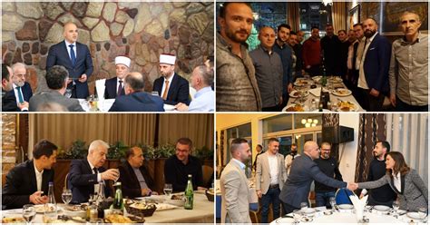 ФОТО Ковачевски и Мицкоски домаќини на ифтарски вечери 360 степени