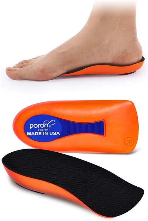 Heel Cup Plantar Fasciitis Inserts Arch Support【poron