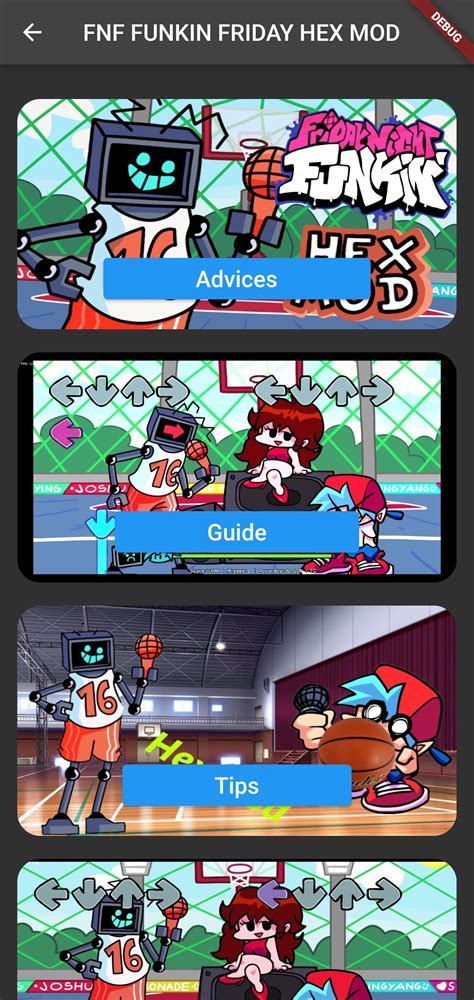Download Fnf Funkin Friday Night Hex Mod Guide Latest Version 6 0 0 Android Apk File