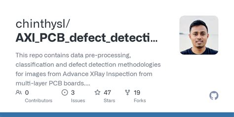 Github Chinthyslaxipcbdefectdetection This Repo Contains Data Pre Processing