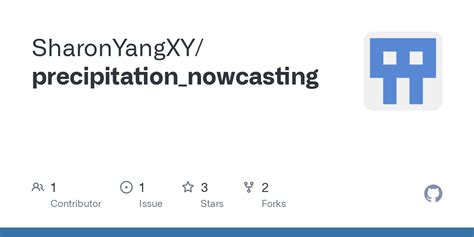 GitHub SharonYangXY Precipitation Nowcasting