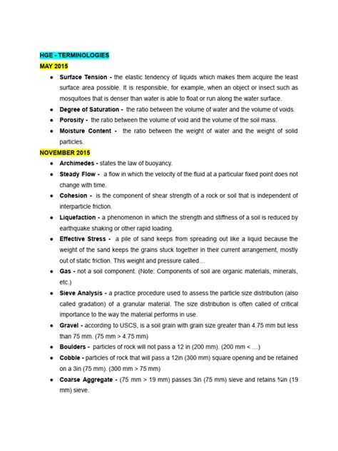 Ce Ref Terms Pdf Tide Deformation Engineering