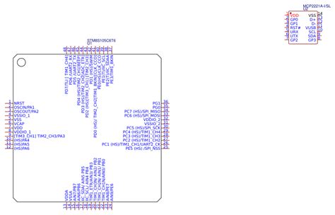 design carte fille stm8 resources easyeda
