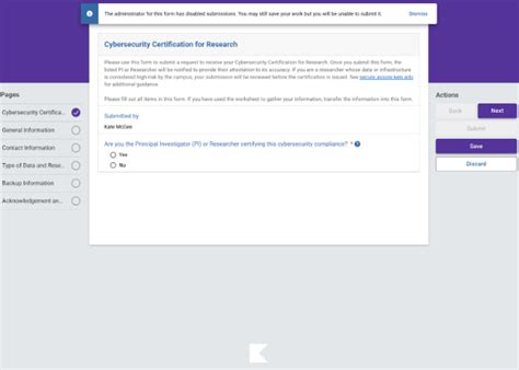 Workflow Scheduling Kuali