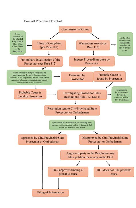 Criminal Investigation Process Flow Chart NBKomputer