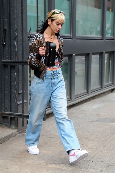 Dua Lipa Street Style Leaving Her Apartment In Nyc 02202020