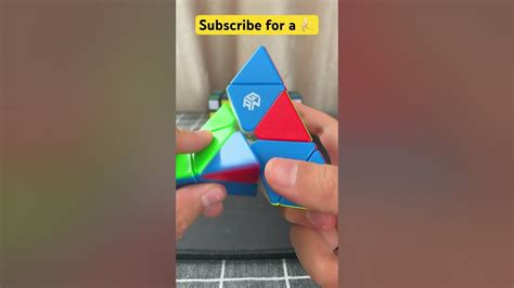 Pyraminx Last Layer Solvingrubikscube Cube Shorts Youtube