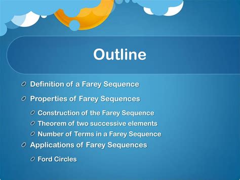 Ppt Farey Sequences And Applications Powerpoint Presentation Free Download Id 2032764