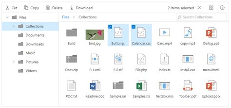 Introducing New JavaScript File Manager Control Syncfusion Blogs