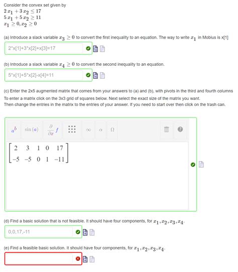Solved Consider The Convex Set Given By Chegg