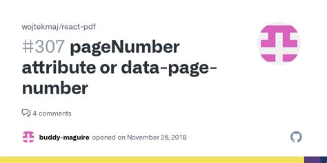 PageNumber Attribute Or Data Page Number Issue Wojtekmaj React Pdf GitHub