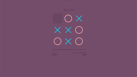 TIC TAC TOE MINIMAX ALGORITHM AI
