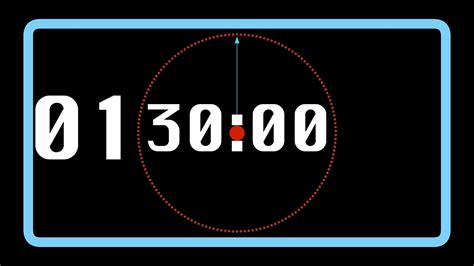 1 Hour 30 Minute Timer Youtube