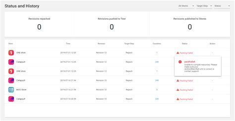 unity distribution portal packing failed unable to compile
