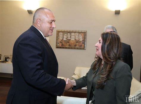 ИЗВЪНРЕДНО В ПИК Премиерът Борисов на среща с американския посланик Херо Мустафа