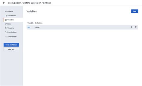 Rendered Template Variable Value Is Not Updated When Saved · Issue