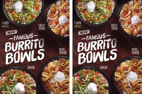 Taco Bell Testing New Famous Burrito Bowls