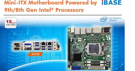 Mini ITX Motherboard Powered By Th Th Gen Intel Processors Digital Signage Today