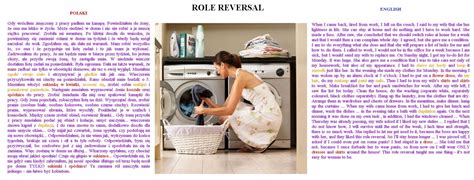 Role Reversal Gender Role Reversal Role Reversal Gender Role Reversal