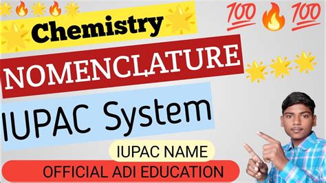 Iupac Nomenclature Chemistry Iupac System Iupac Naming Iupacname Organic Chemistry