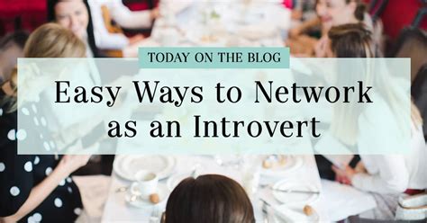 Easy Ways To Network As An Introvert Even If You Hate Networking
