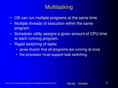 assembly language for intel based computers 5th edition ppt download