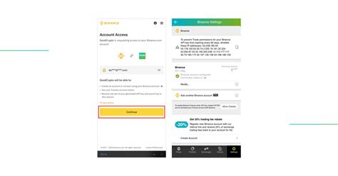 How To Configure Binance API Key And Add It To Good Crypto