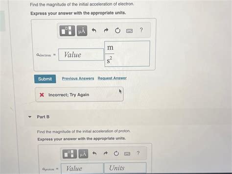 Solved A Proton And An Electron Are Released When They Are Chegg Com