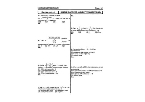 SOLUTION Continuity Differentiability Calculas Quiz Studypool