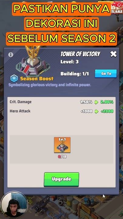 Fungsi Dekorasi Tower Of Victory Di Season 2 Lastwar Shorts Youtube