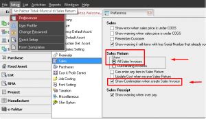 No Faktur Tidak Muncul Di Sales Return Untuk Bisa Dipilih